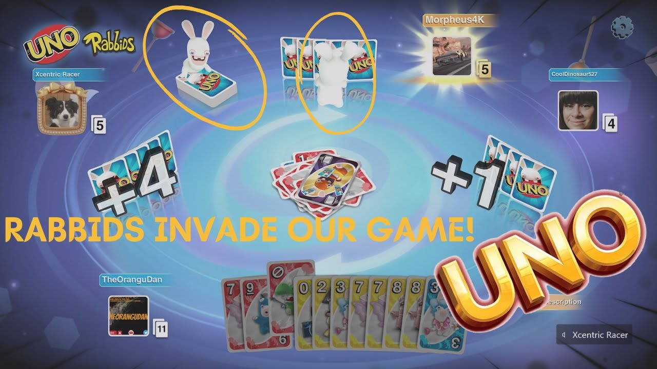 AN UNO RABBIDS INVASION! | Uno! Rabbids Edition Part 3. - YouTube