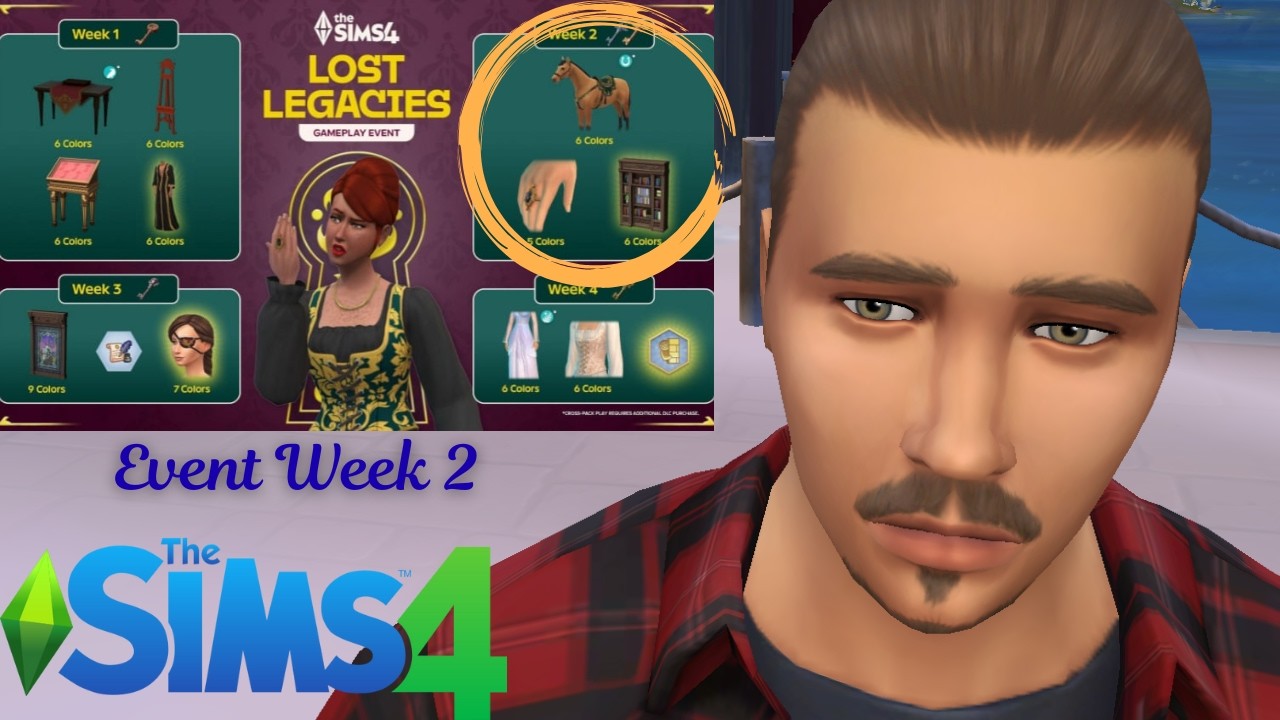 Sims 4 | Lost Legacies Event | Week 2 - YouTube