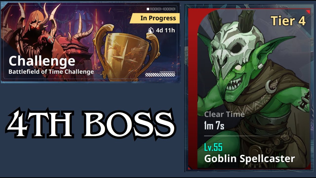 [Solo Leveling ARISE] BoTC - Goblin Spellcaster - 01:07.024 - YouTube