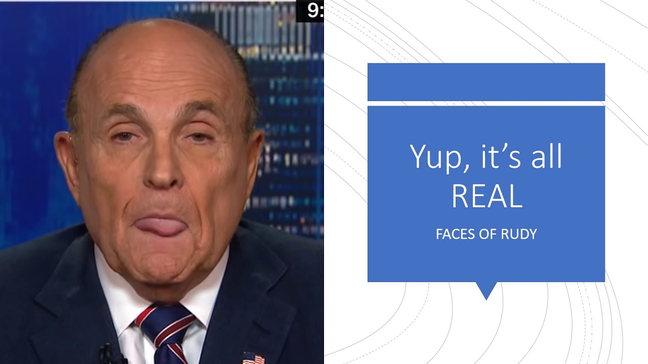 THE MANY FACES OF RUDY GIULIANI - YouTube