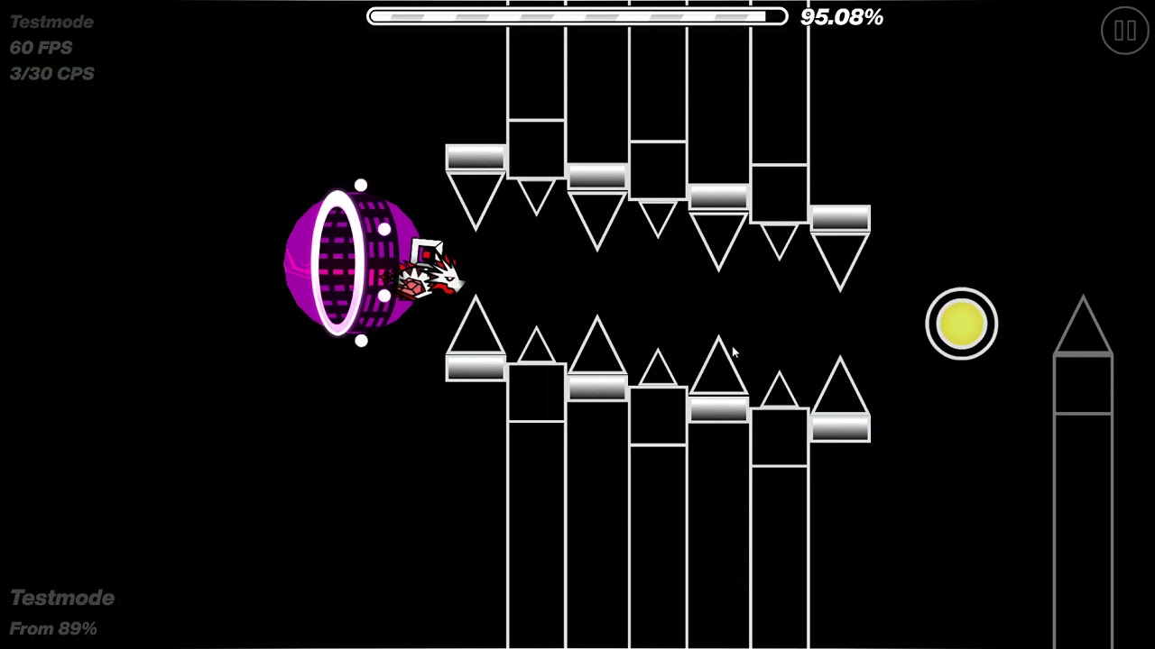 Geometry Dash - "Anathema Layout" 89-99% - YouTube