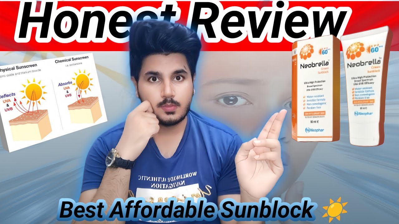 Neobrella Sunblock Honest Review | Best Affordable Sunblock - YouTube