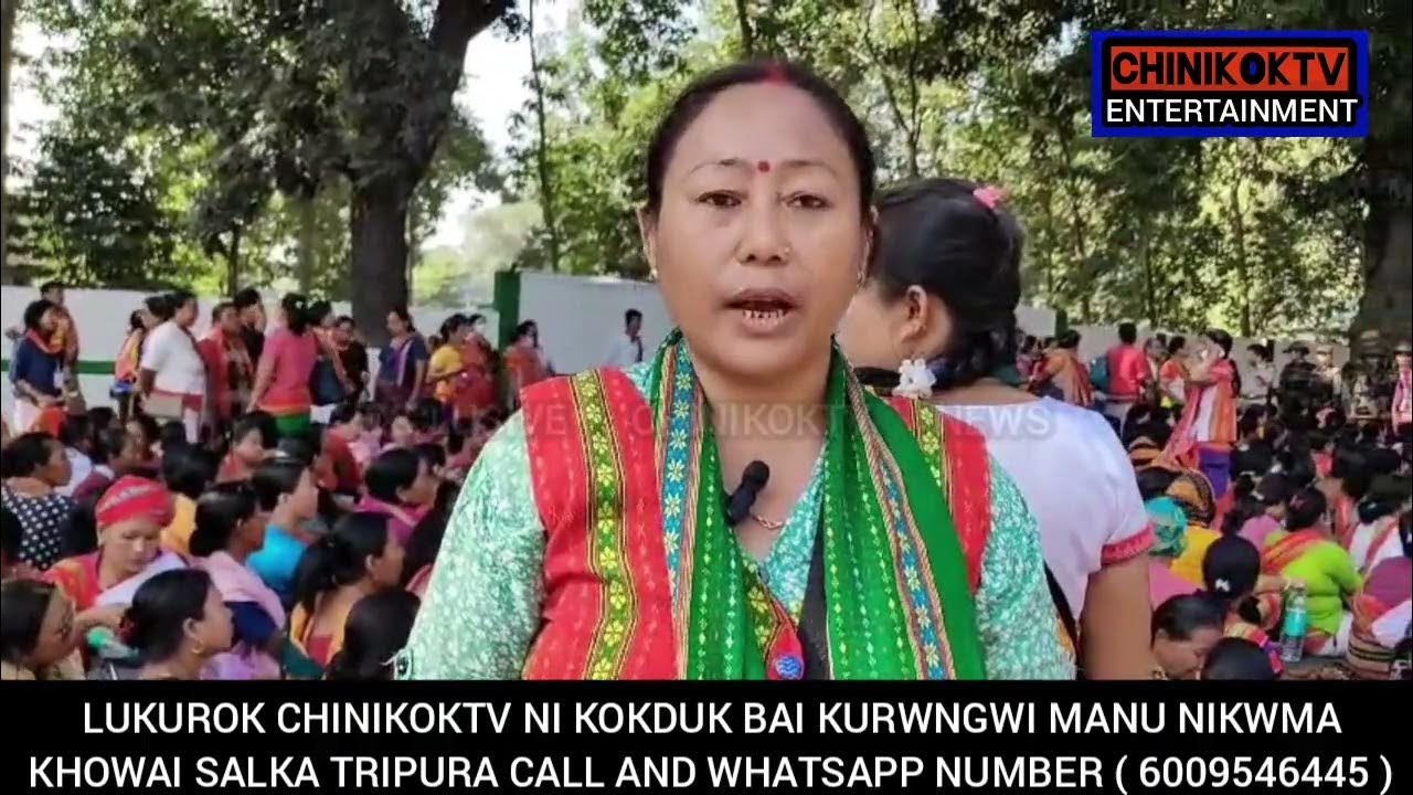 TWF NI PRESIDENT MANIHAR DEBBARMA SAIKHUNA RIKHA TIPRASA DOPHA NI KHADUMANI KOKNO - YouTube