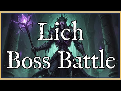 🎵 Lich Boss Battle | D&D Battle Music | Dark Fantasy | TTRPG | 1 Hour