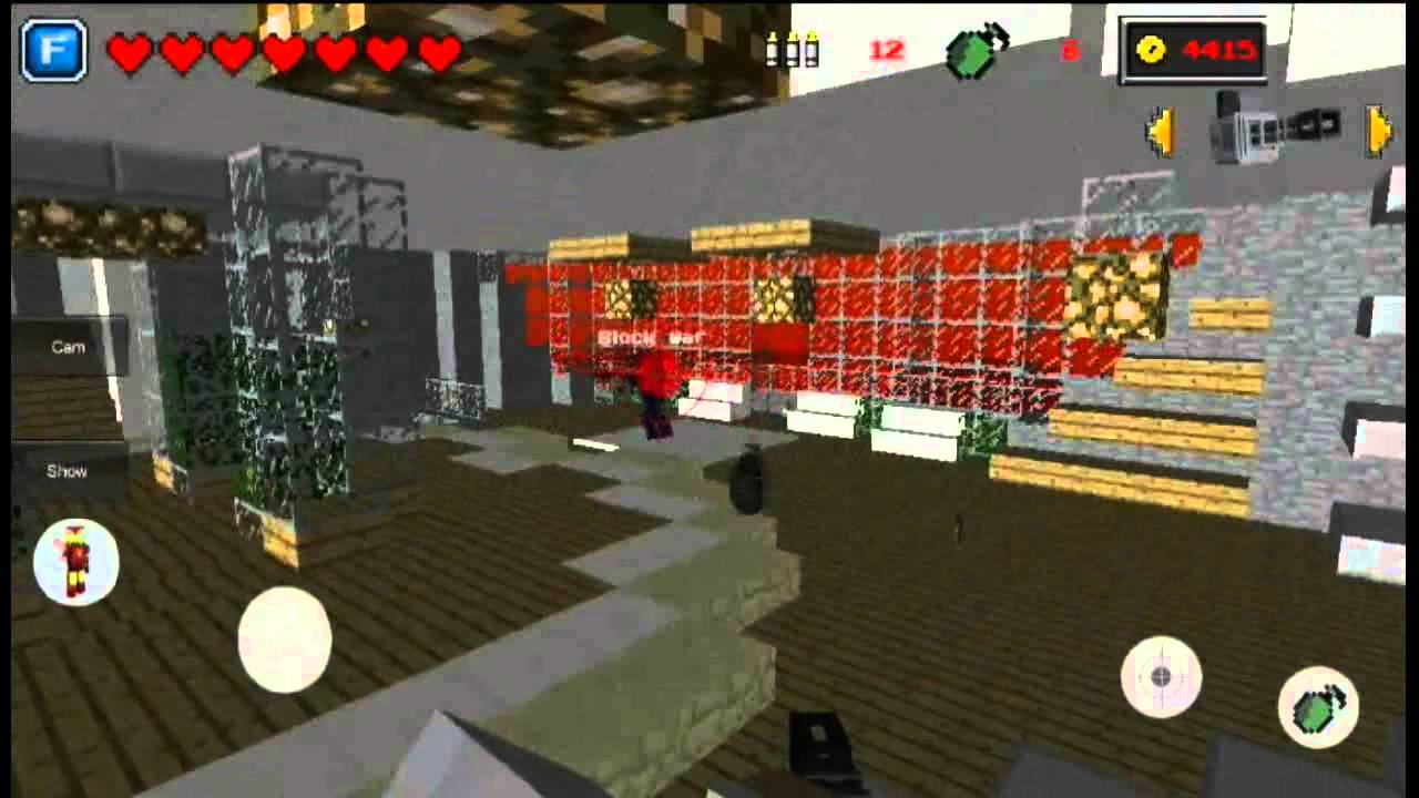 BLOCK IRON MAN 3D (MINECRAFT STYLE) IRON MAN HOUSE - MINE MINI FPS ...