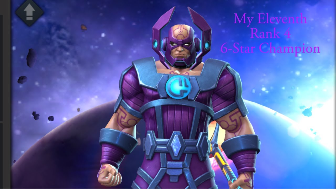 My Eleventh Rank 4 6-Star Champion...MCOC - YouTube