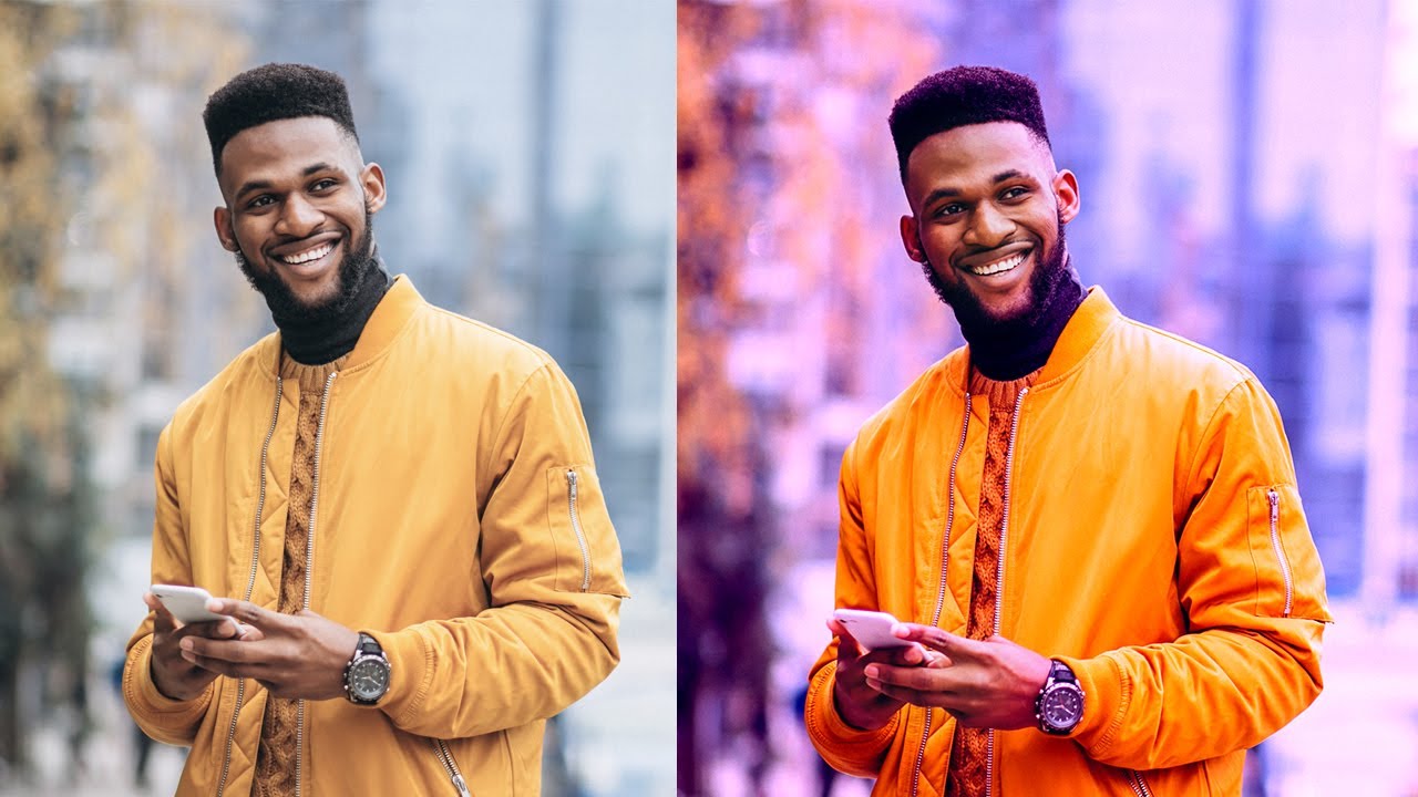 Create Simple Colour Grading effect In photoshop || Step by Step ...