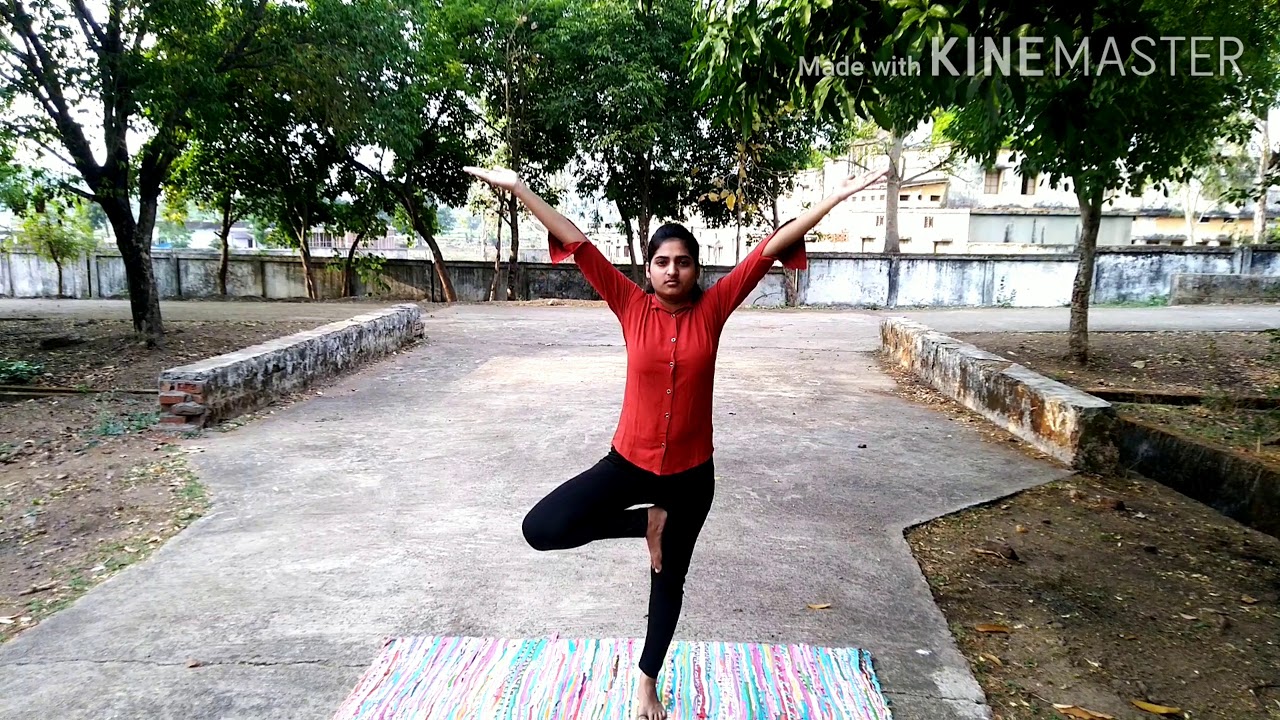 वृक्षासन ।। TREE POSE।। - YouTube