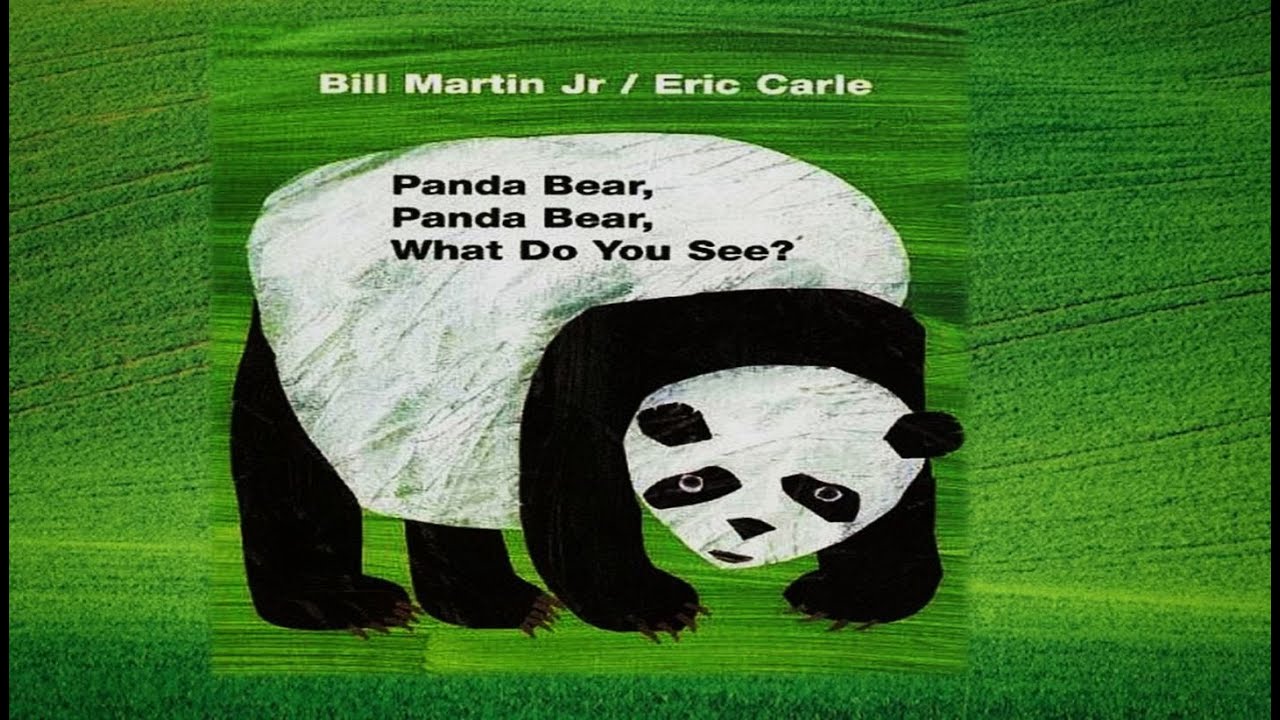 Panda Bear, Panda Bear, What do you see? Animated, full HD screen, read ...