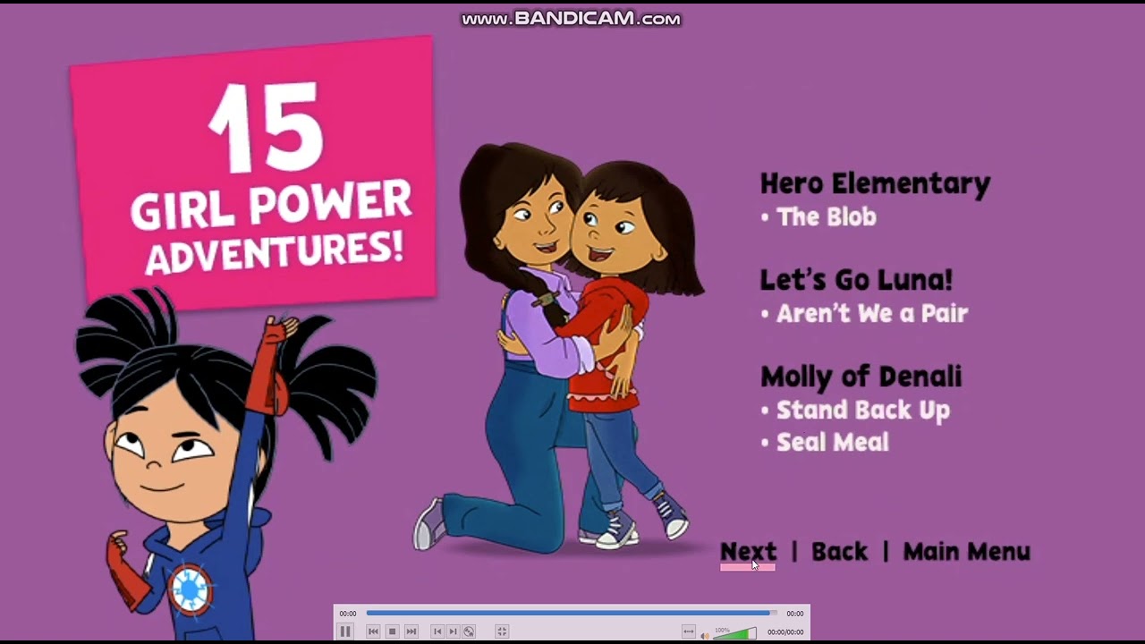 PBS Kids: 15 Girl Power Adventures! 2021 DVD Menu Walkthrough - YouTube