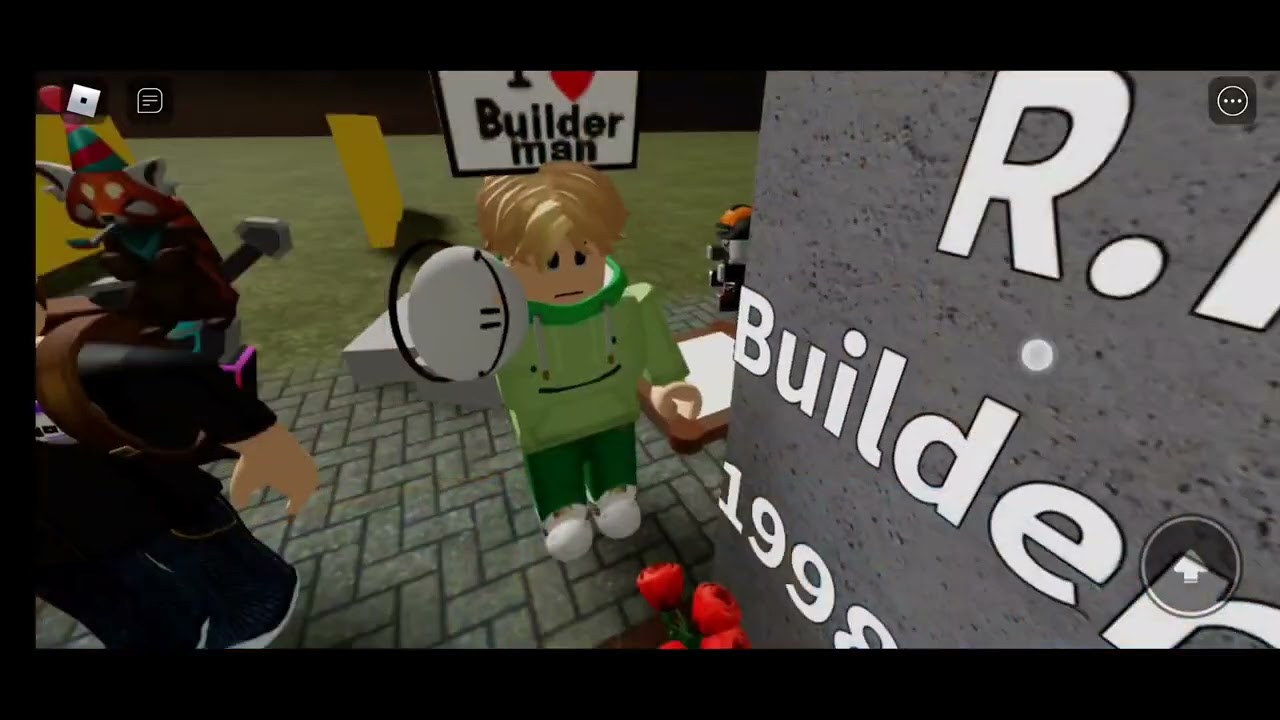 Builderman Died 😔😔😔 - YouTube