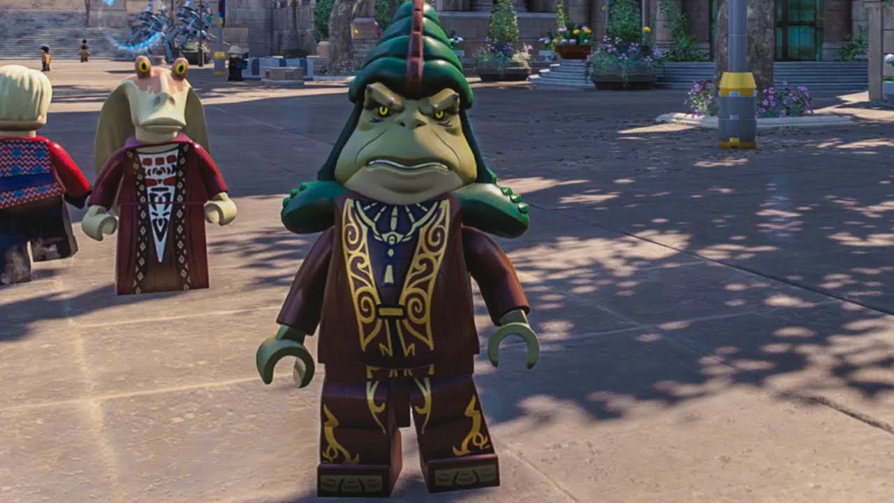 LEGO Star Wars: The Skywalker Saga - Boss Nass Gameplay HD - YouTube