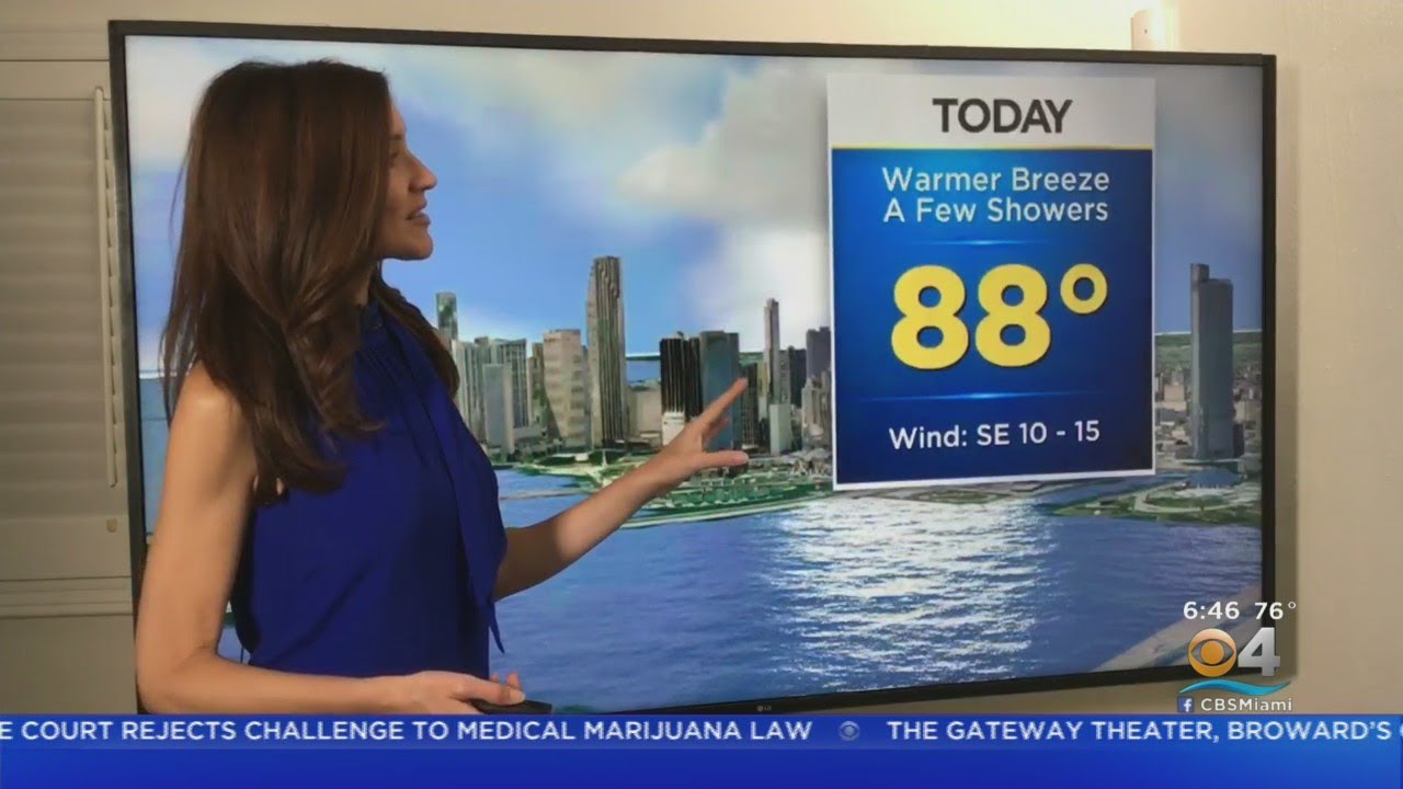 CBSMiami.com Weather @ Your Desk 5-28-21 6AM - YouTube