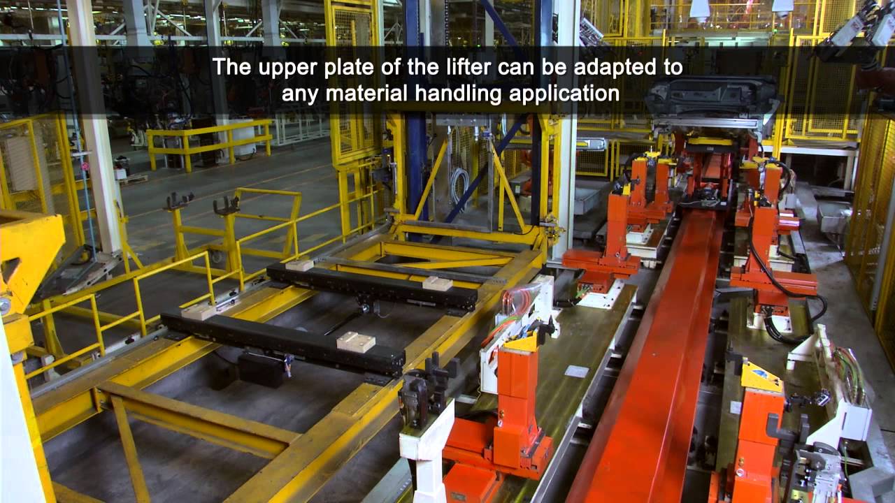 ABB Robotics - FlexLean Flexible Automotive Body Assembly Part 3 - YouTube