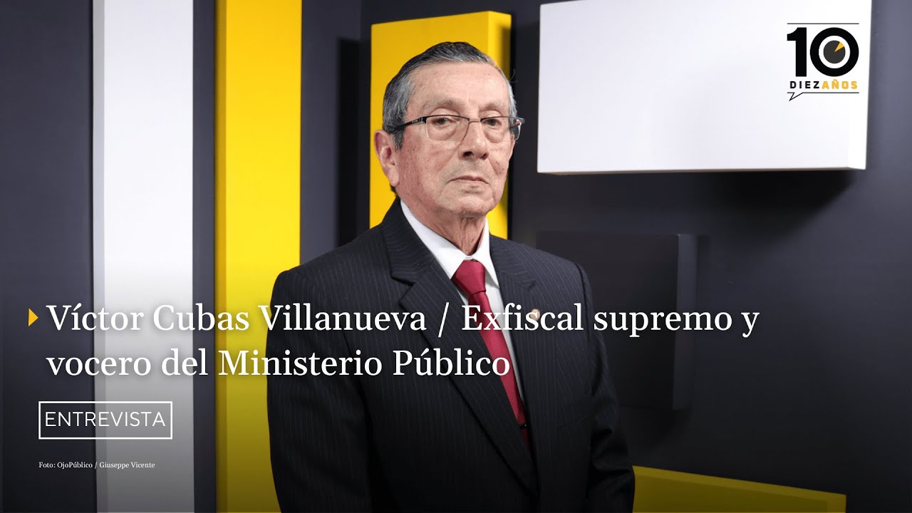 Víctor Cubas: Lo que pasa ahora [con el sistema de justicia] es más grave que lo ocurrido en los ...