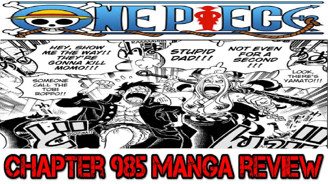 One Piece Chapter 985 Manga Review. New Onigashima Project Revealed ...