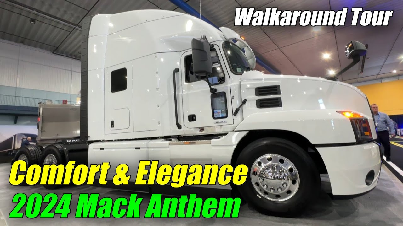 Attractive & Modern ! 2024 Mack Anthem Sleeper Truck - YouTube