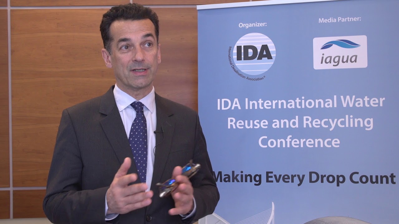 Water Reuse & Recycling - Interview to Mr. Xavier Leflaive - YouTube