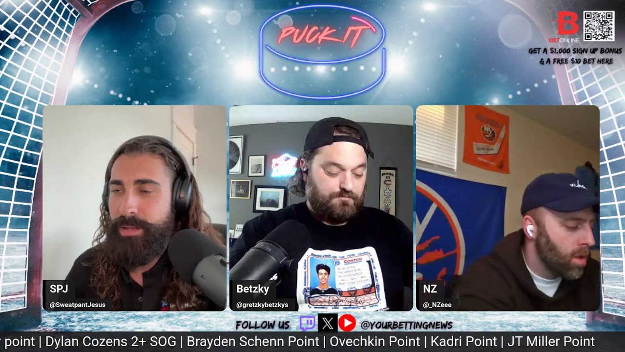 Up Your Units x Puck It // Powered by @BetOnline_ag // CBB, MLB & NHL ...