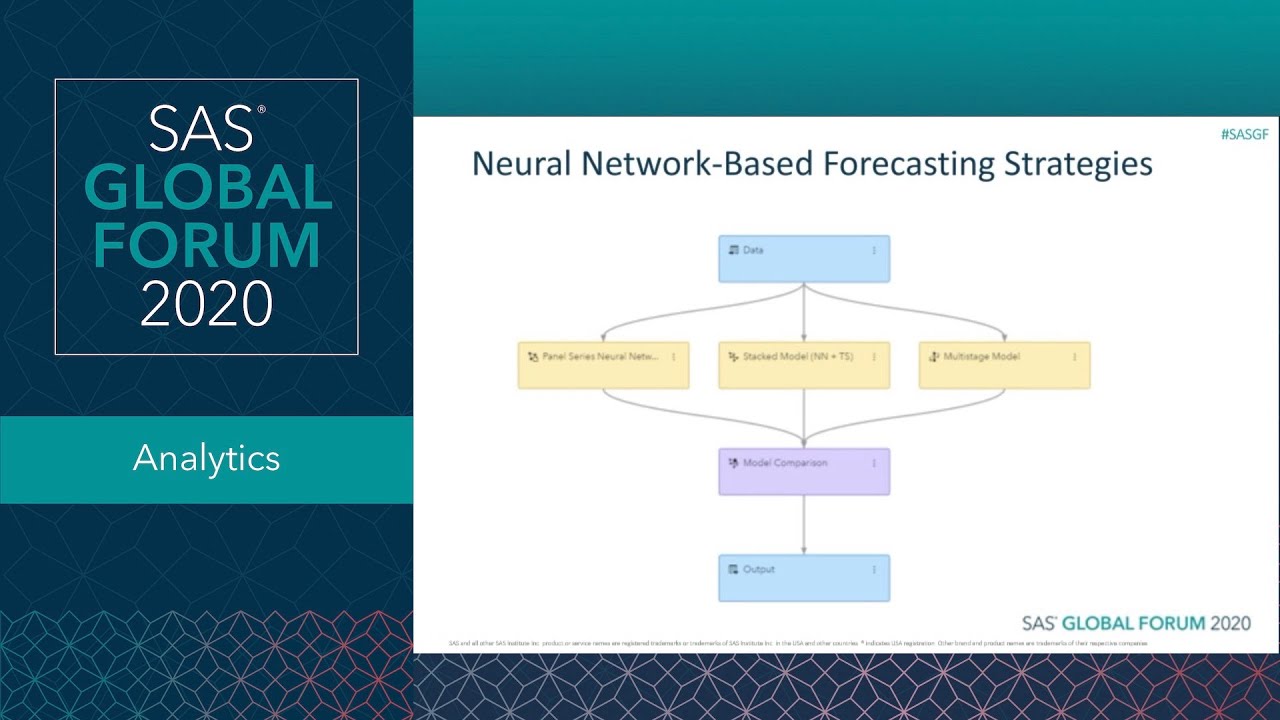 Neural Network Based Forecasting Strategies in SAS Viya - YouTube