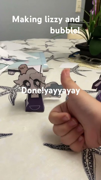 Making Fpe Paper Dolls Part 4 Lizzy And Bubble Youtube