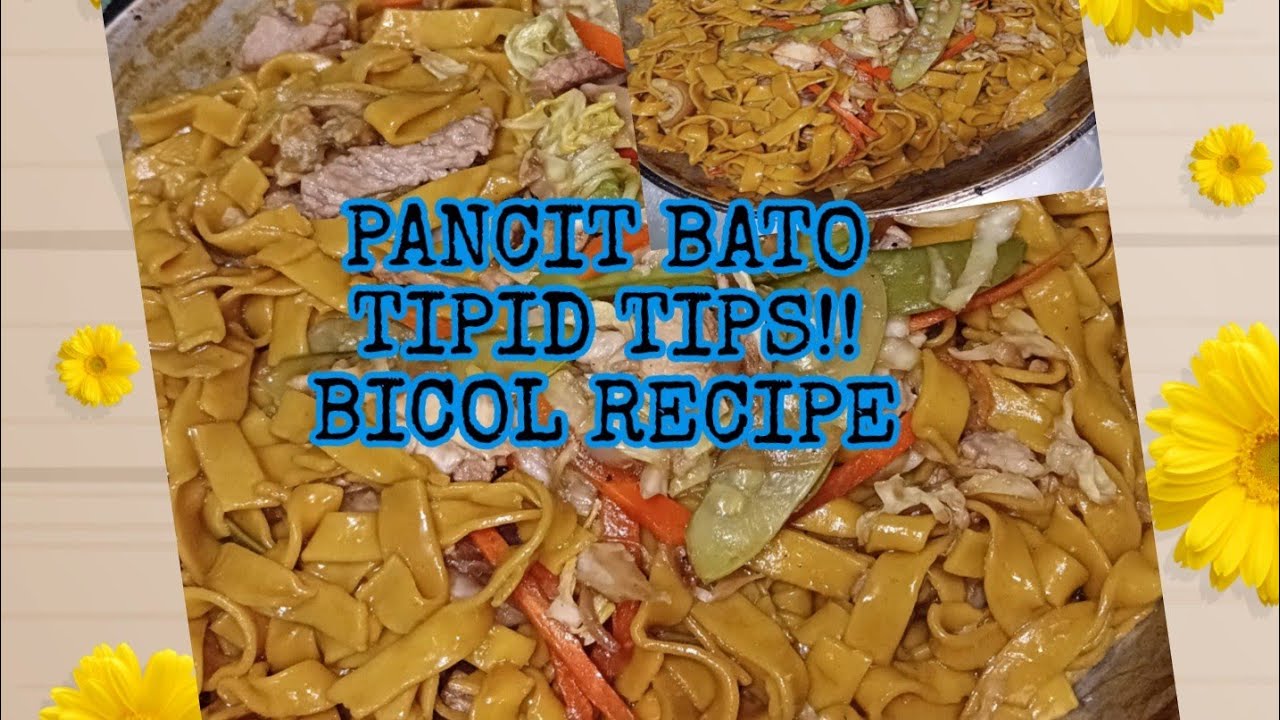 PANCIT BATO/HOW TO COOK AND BICOL VERSION! CEL COOK TV - YouTube