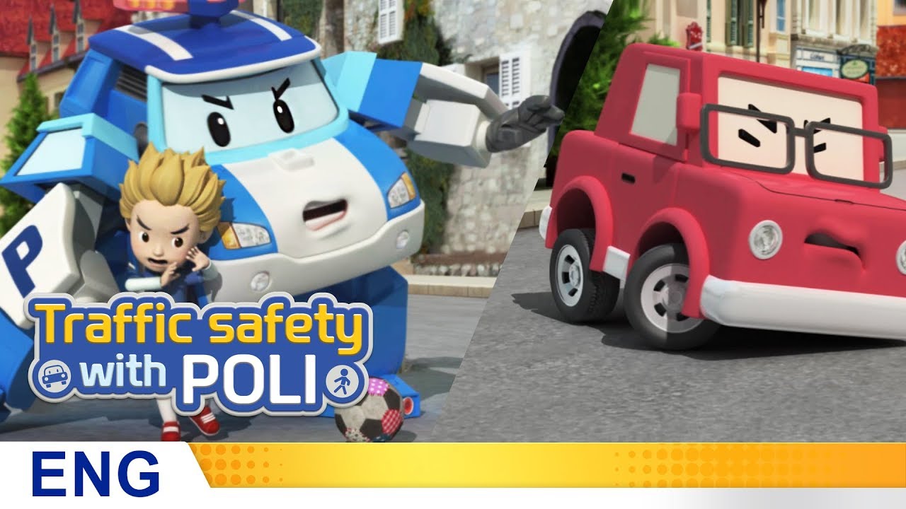Trafficsafety with Poli | #08.Play ball Safely - YouTube