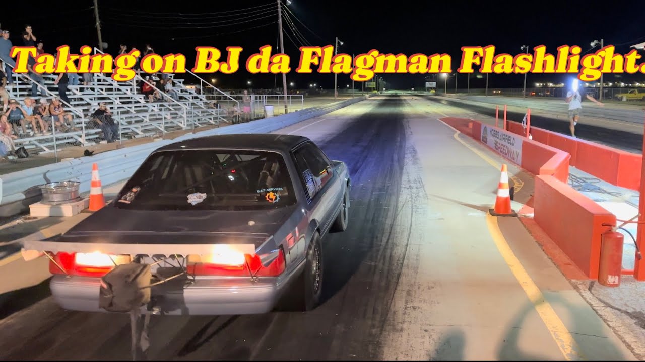 Taking on BJ Da Flagman flashlight on sketchy Hobbs no prep!! - YouTube