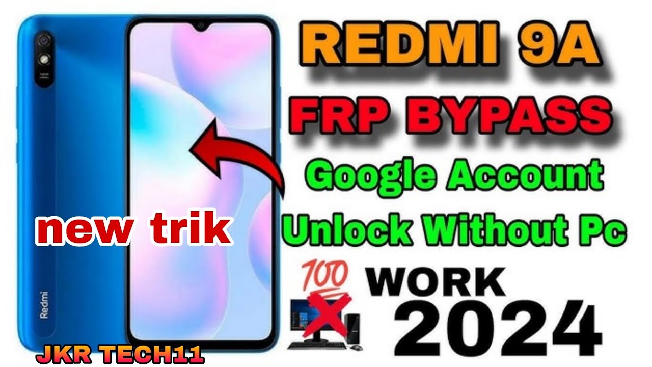 redmi 9A frp bypass without pc | redmi 9a google account frp bypass ...