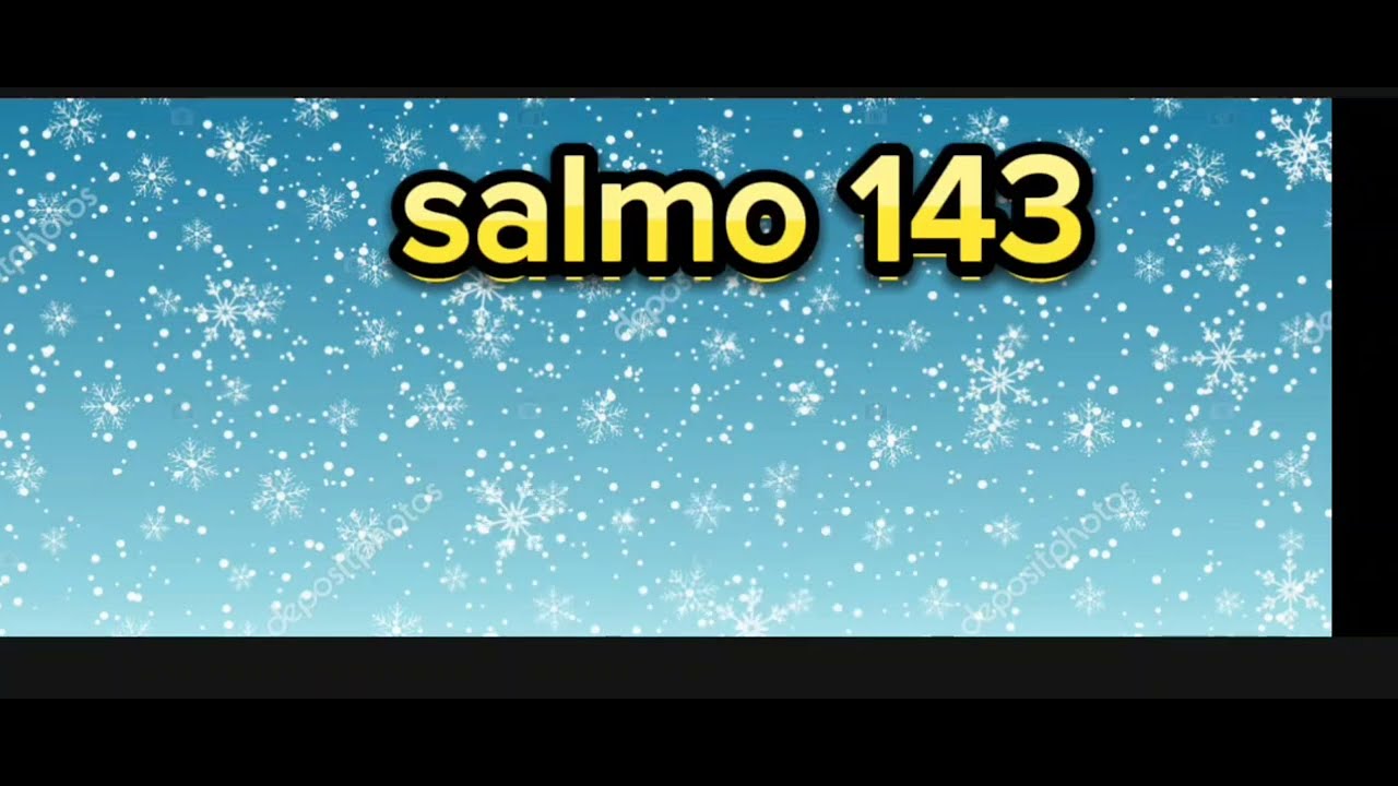 Clamando por Misericórdia: Refúgio em Deus - Salmo 143 - YouTube