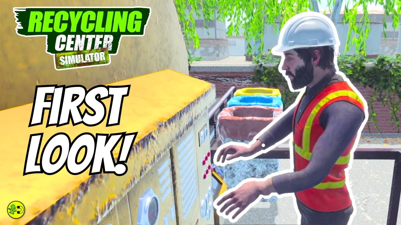 First Time Playing Recycling Center Simulator - Save the Planet, One ...
