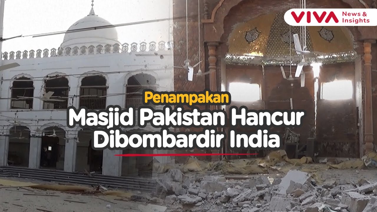 PORAK-PORANDA! Serangan Rudal India Hancurkan Masjid di Pakistan - YouTube