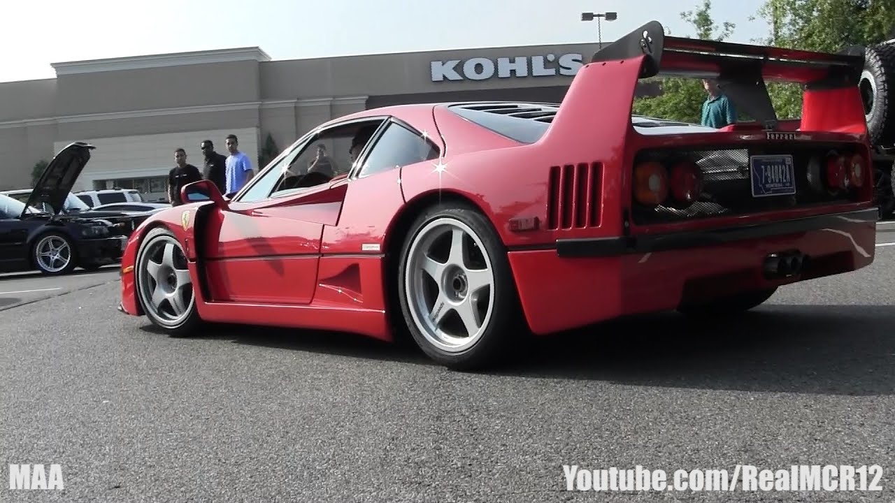 Ferrari F40 W/ LM Conversion Kit - Arrival - YouTube