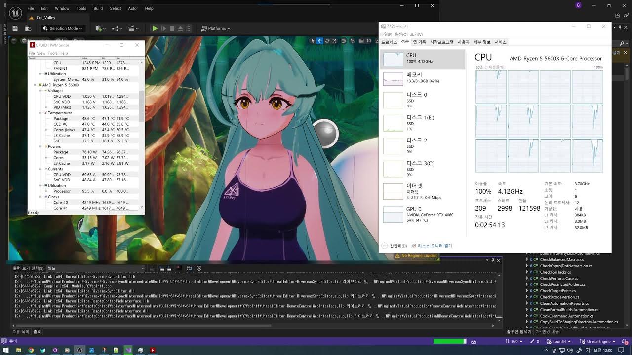 UE5.4 Live - Just Engine Build (Ryzen 5 5600X) - YouTube