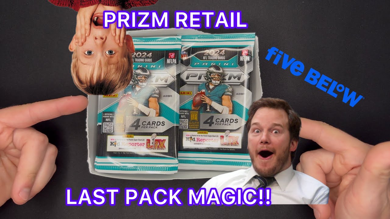 *PRIZM FOOTBALL RETAIL BOX! DOES FIVE BELOW HAVE THE HITS!! - YouTube