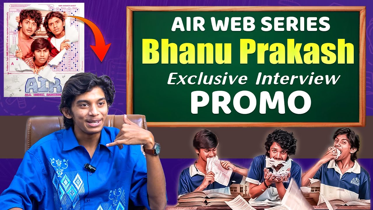 AIR Web Series Actor Bhanu Prakash Exclusive Interview Promo | Volga ...