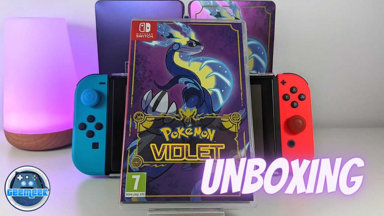 Pokemon Violet - Unboxing - YouTube