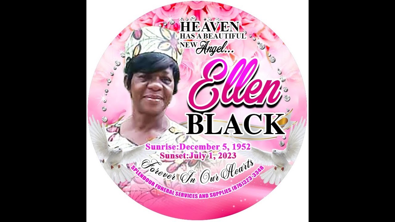 ELLEN BLACK motor cade - YouTube