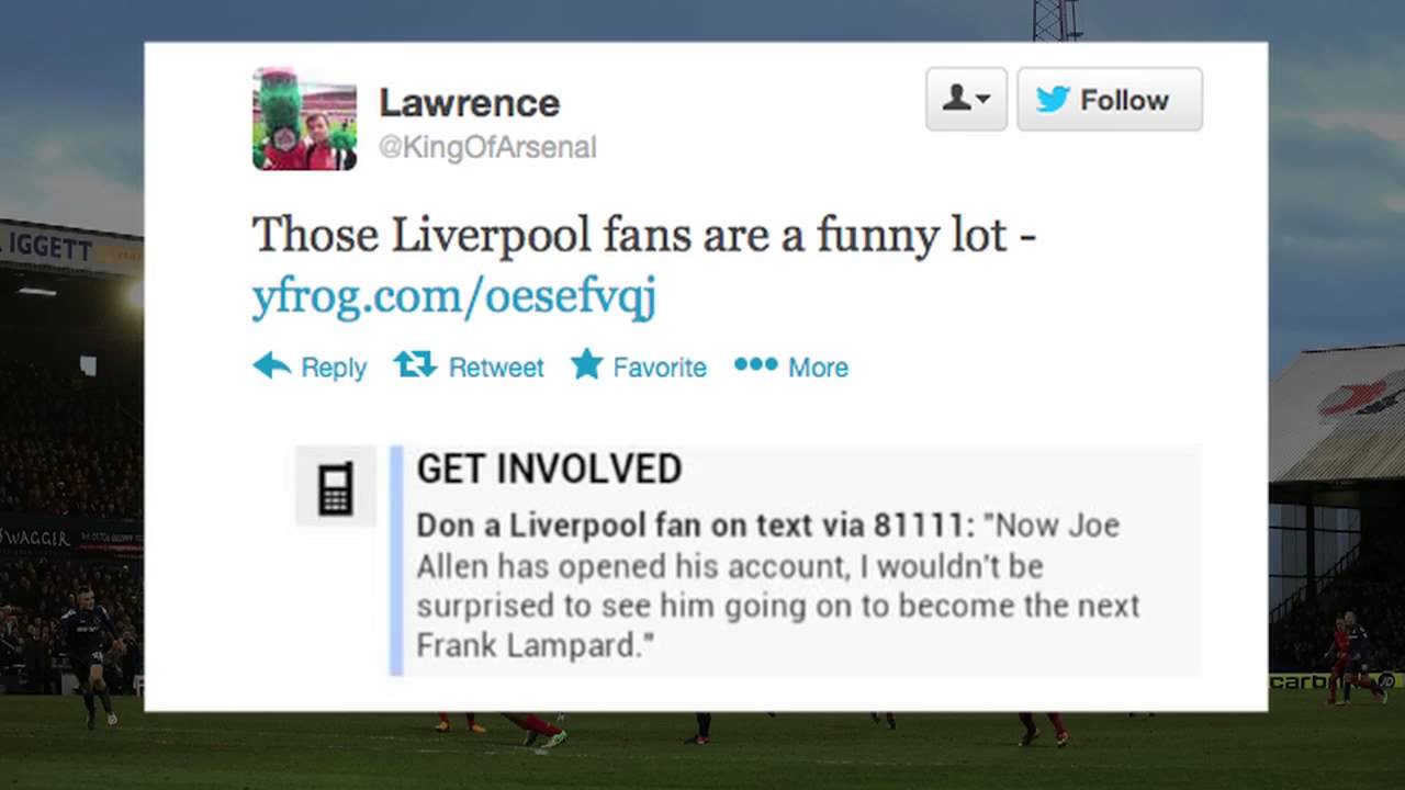 Oldham 3-2 Liverpool - The Funniest Tweets - YouTube