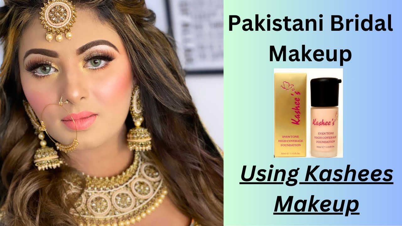 Step By Step Kashees Bridal Makeup Tutorial - YouTube