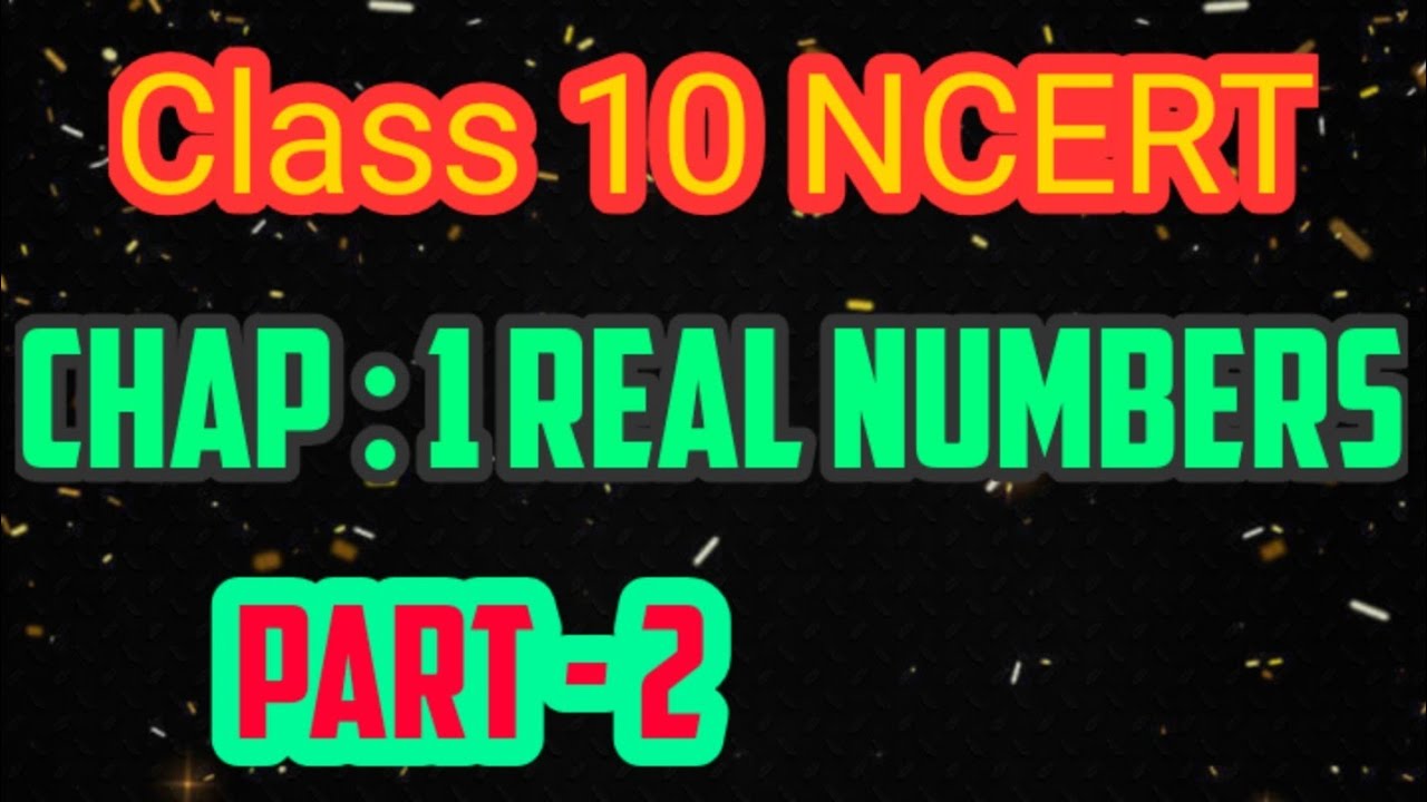 Chap1 Real Numbers Hcf By Euclids Division Algorithm Class 10 Cbse 1361