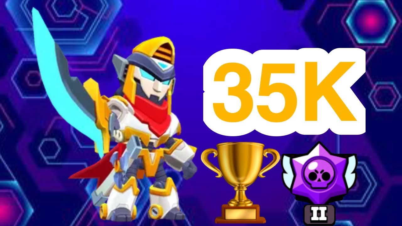 35k Trophies in Brawl Stars - YouTube