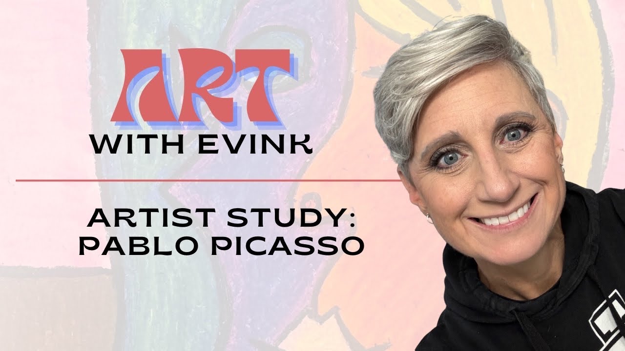 Elementary Art Lesson: Picasso Portraits with Oil Pastels - YouTube