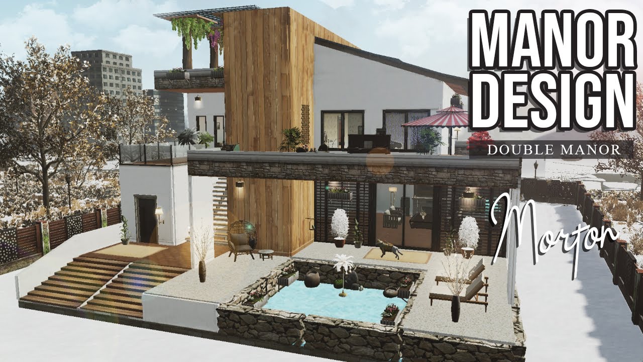 LifeAfter: Manor Design - Morton House | Single Manor Tutorial - YouTube