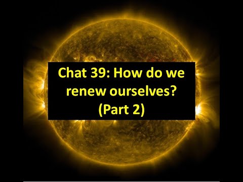 Chat 39: How do we renew ourselves (Part 2) - YouTube