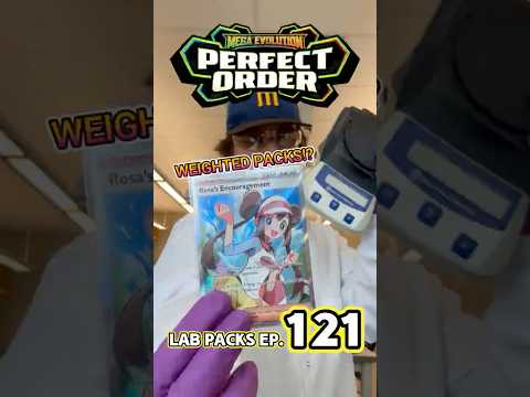 Perfect Order is WEIGHABLE!? USING LABORATORY EQUIPMENT ON POKEMON PACKS! | Lab Packs EP121 #pokemon