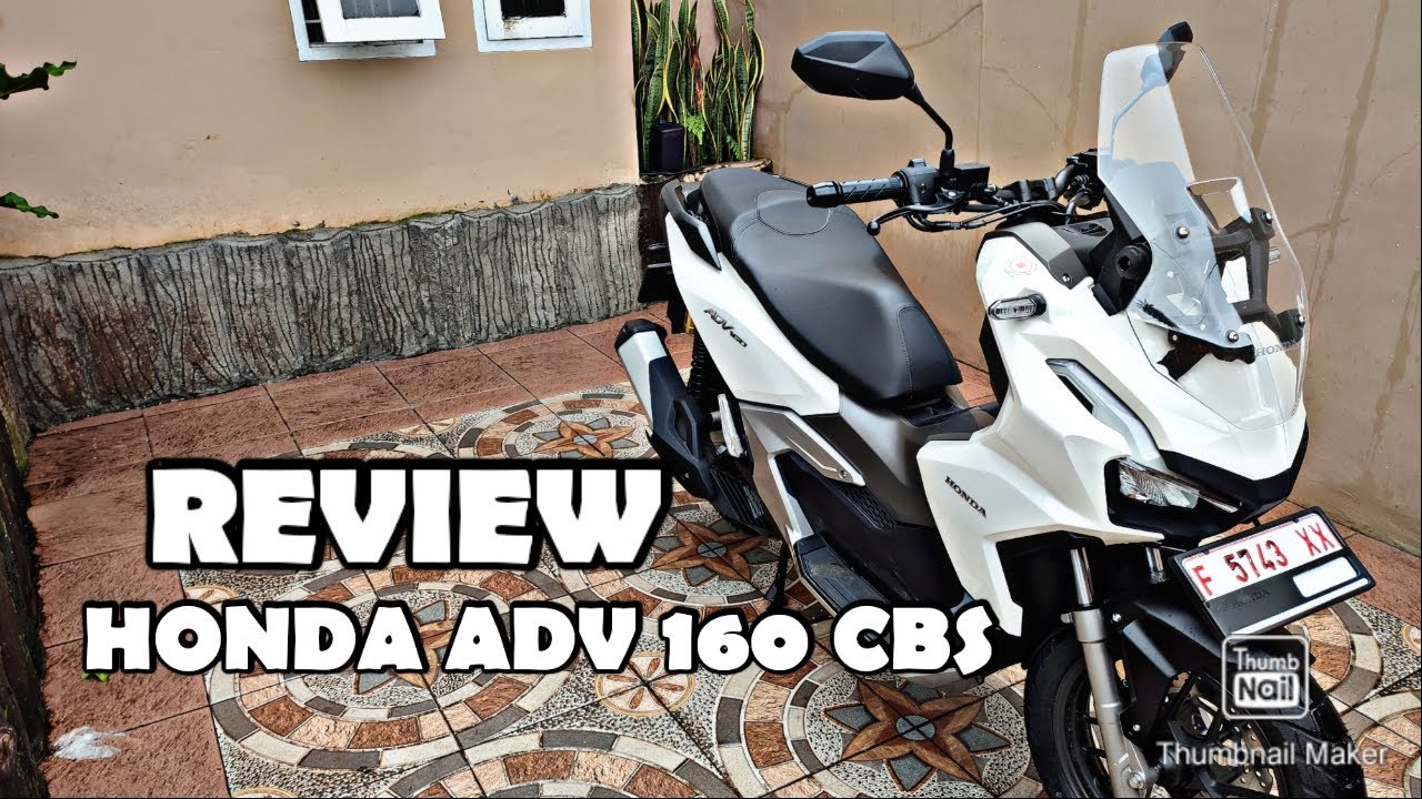review HONDA ADV 160 CBS | Putih - YouTube