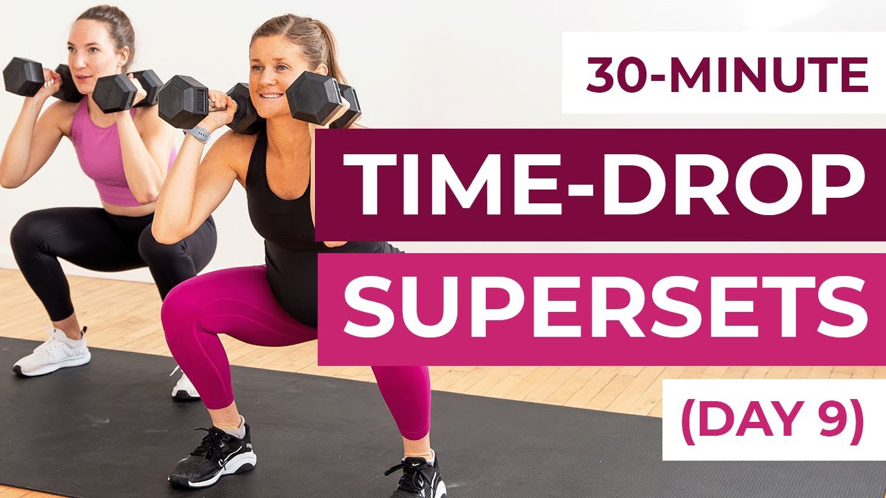 Shred Day 9: 30-Minute Full Body Supersets - YouTube