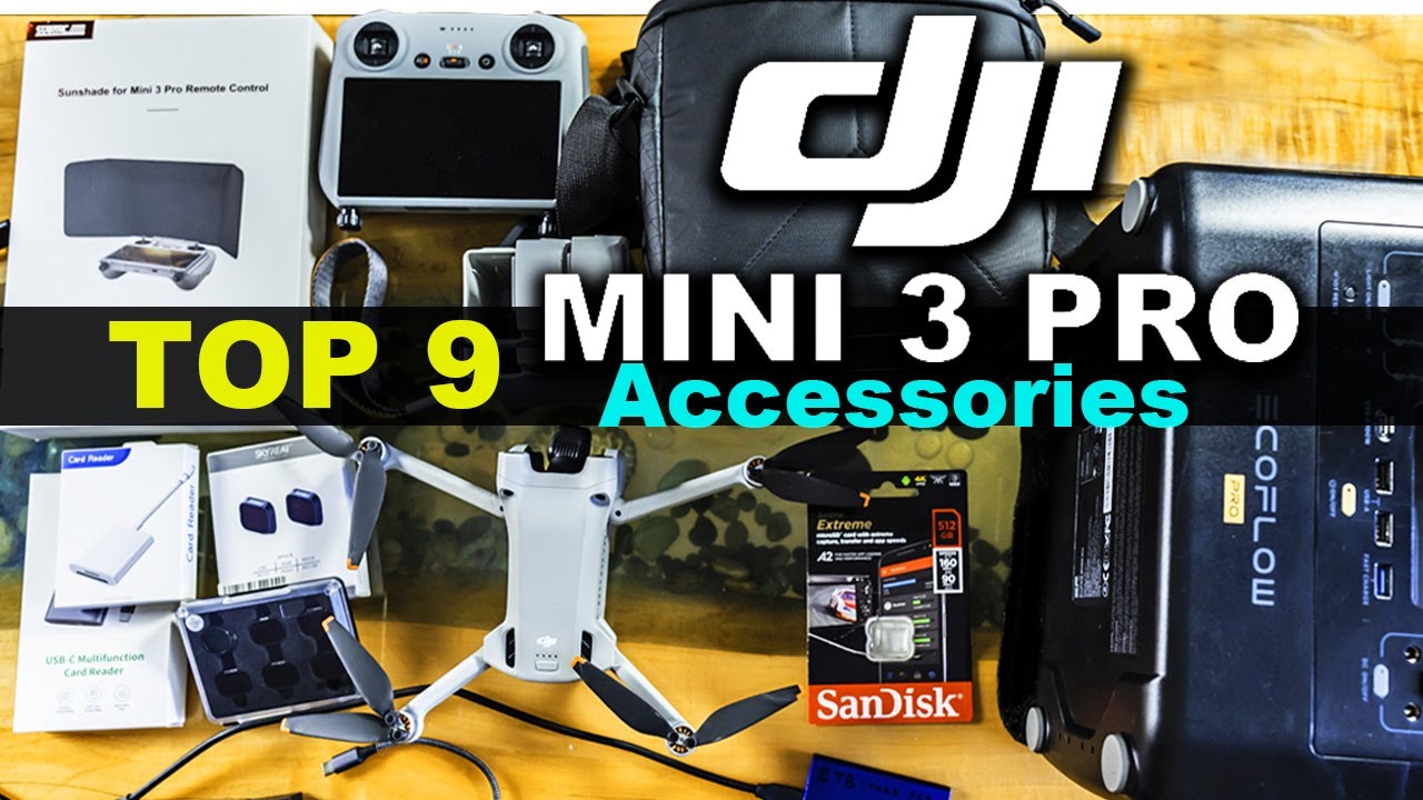 Top 9 Accessories for the DJI MINI 3 PRO - YouTube