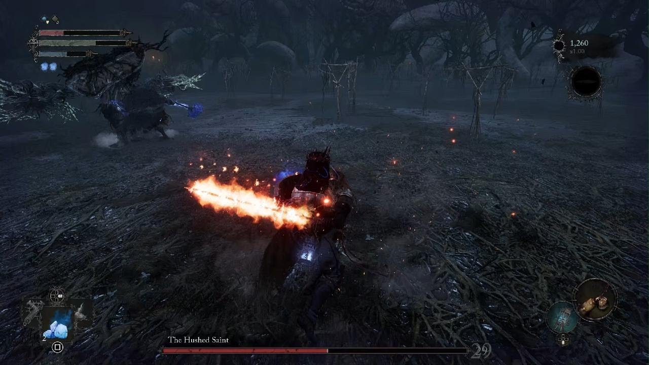 Lords of the Fallen:Hushed Knight boss fight - YouTube